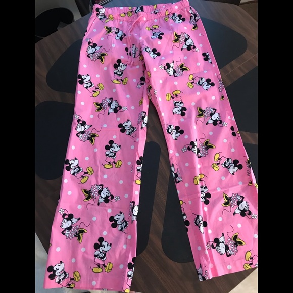 Disney | Intimates & Sleepwear | Disney Minnie Mouse Pajama Pants ...